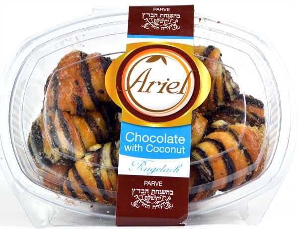 Ariel Chocolate Rugelach with Cocunut - Groceries By Israel