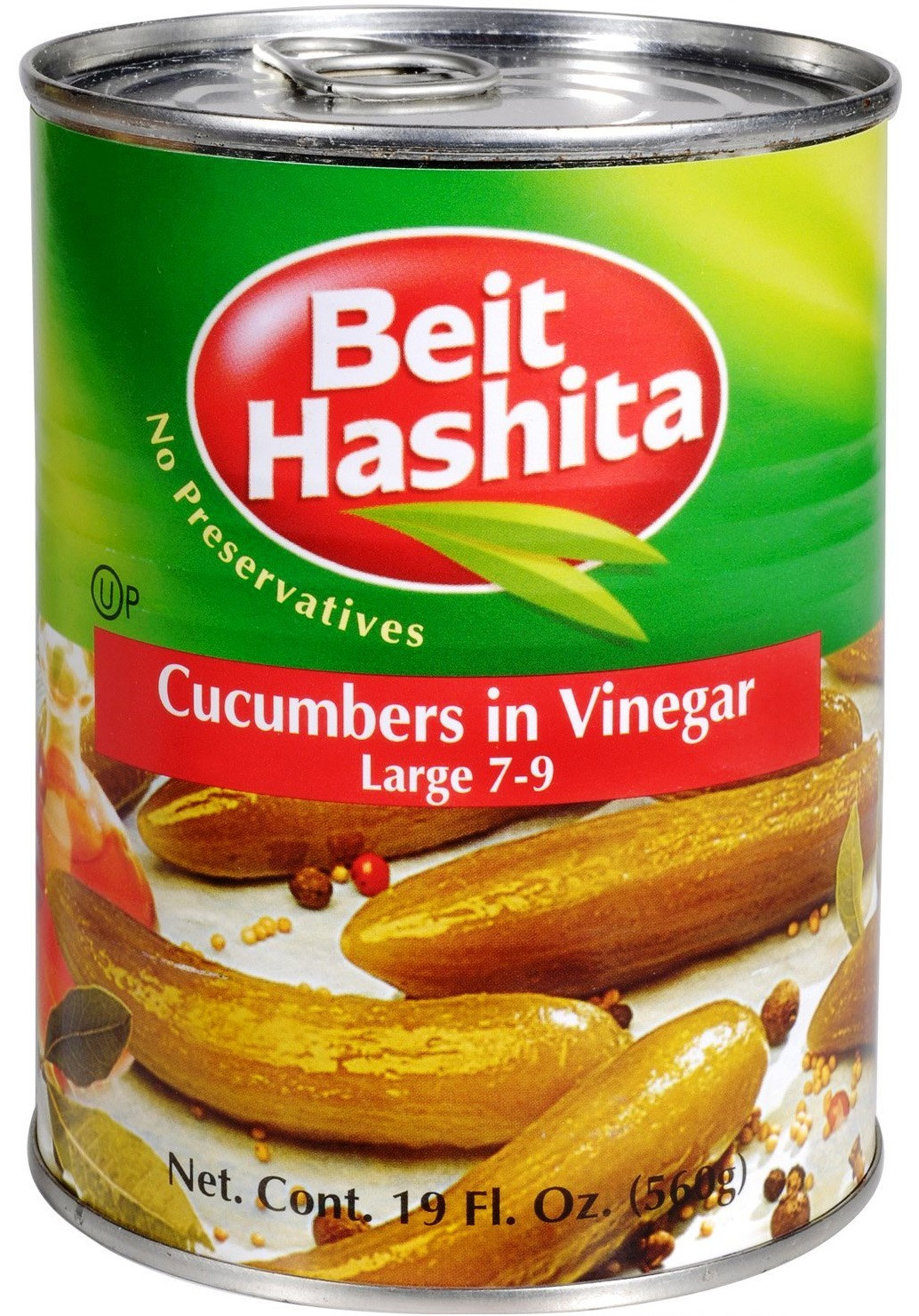 Large Cucumbers in Vinegar - Beit Hashita 7-9 - Groceries By Israel