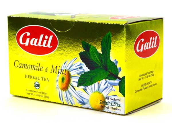Galil- Camomile and Mint Herbal Tea - Groceries By Israel
