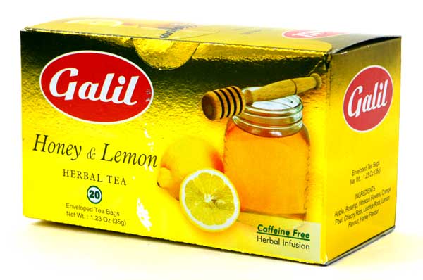 Galil- Honey and Lemon Herbal Tea - Groceries By Israel