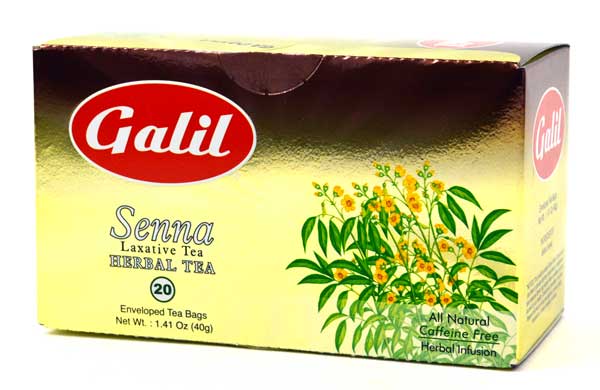 Senna Tea (Laxative) - Galil - Groceries By Israel
