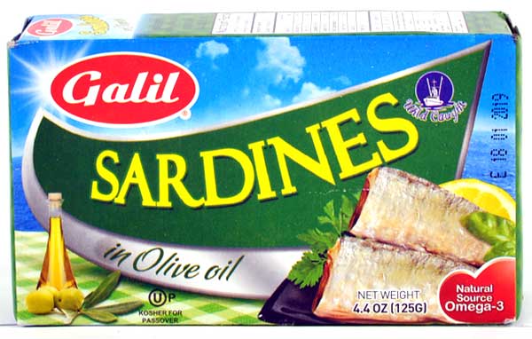 Galil - Sardines in Olive Oil - Groceries By Israel