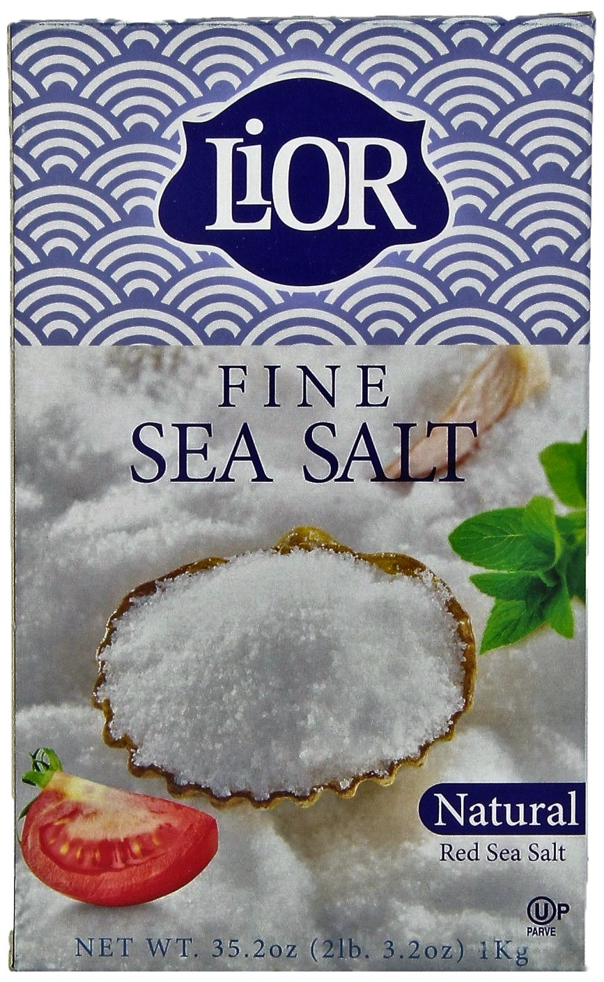 Fine Sea Salt - Lior 35.2oz Box - Groceries By Israel
