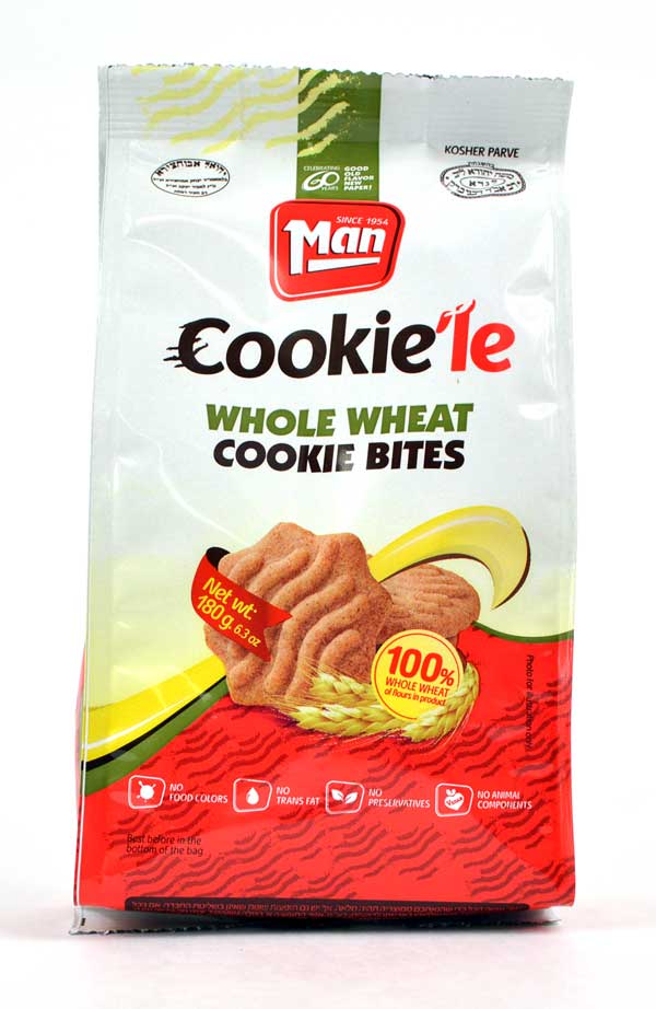 Man- Whole Wheat Flavored Cookie Bites - Groceries By Israel