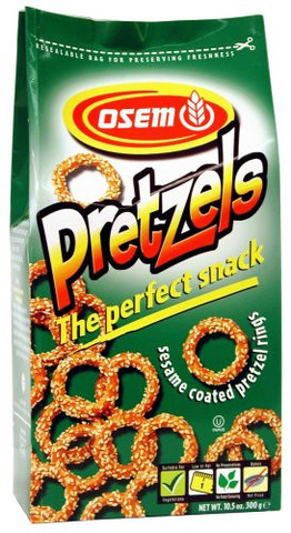 Perfect Sesame Pretzel Snack - Osem - Groceries By Israel